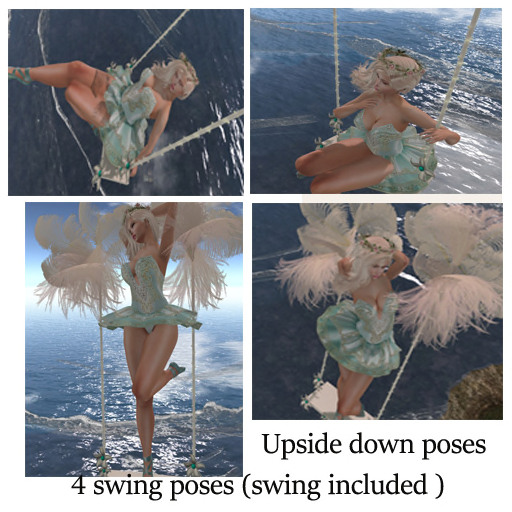 Second Life Marketplace Feather Swing Updated